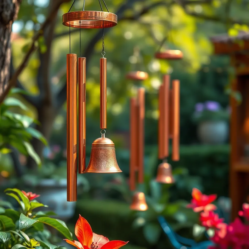 Exploring the Beauty of Copper Bell Wind Chimes