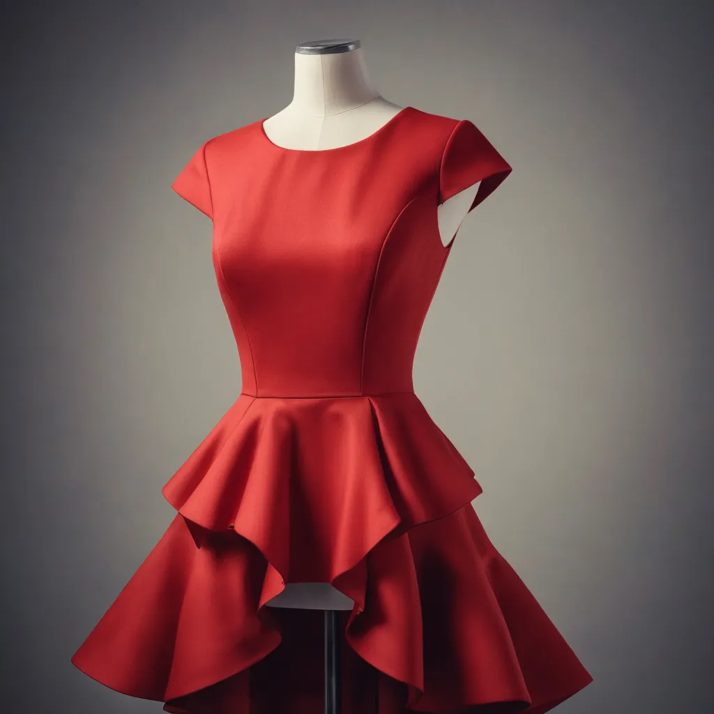Exploring the Red Peplum Dress in Modern Fashion
